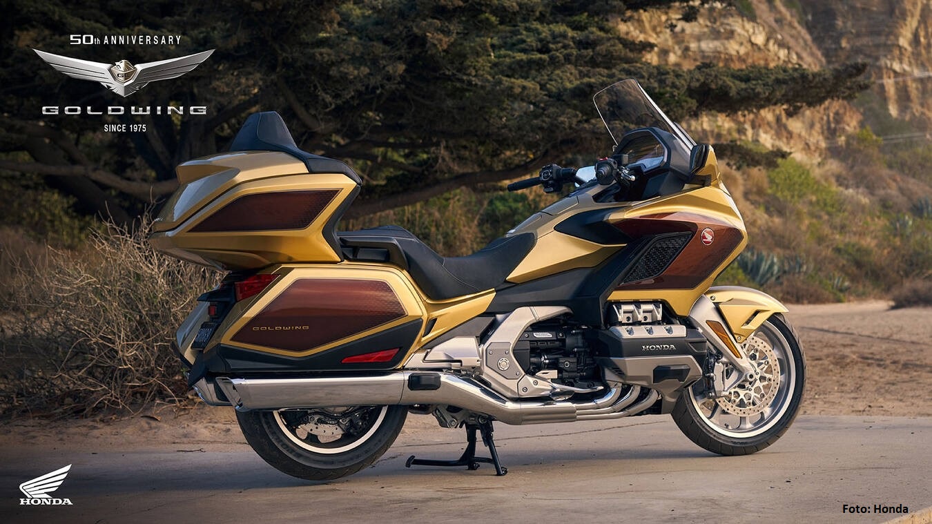 50 Jahre Honda Gold Wing: Jubiläumsmodelle zum Meilenstein